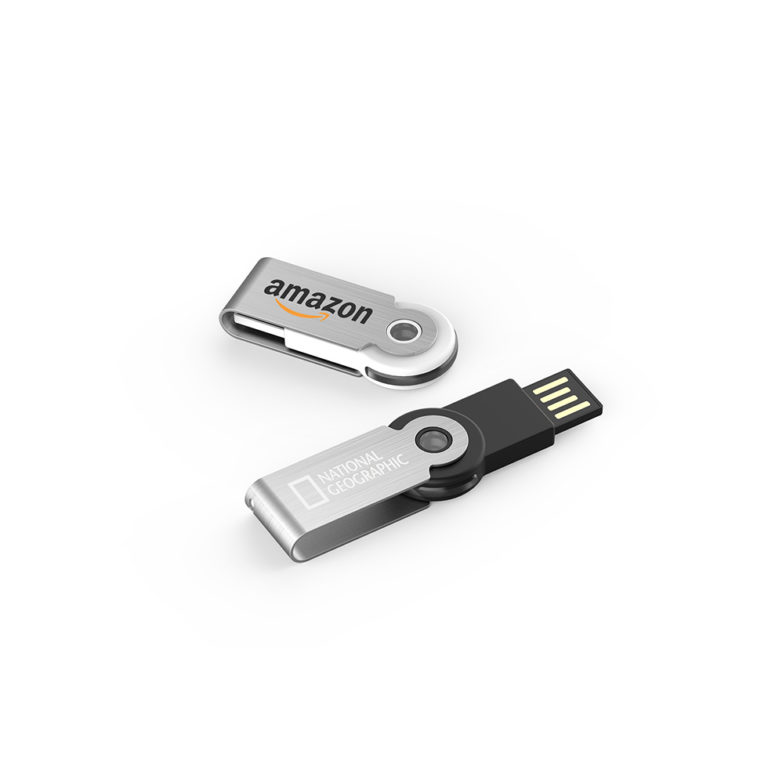 LED Mini Metal USB Flash Drive | USB Flash Drive with Logo